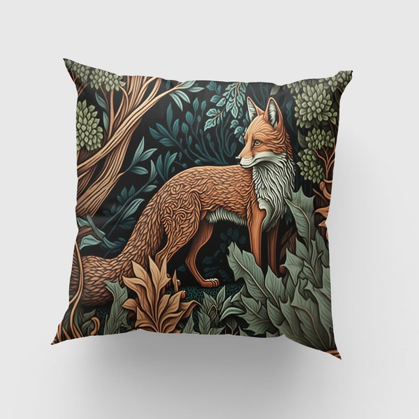 Fox Cushion - Etsy