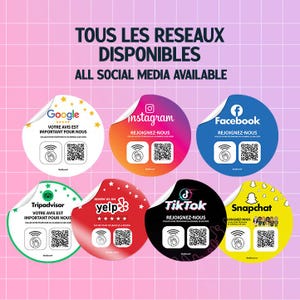 Instagram QR Code Sticker Social Network Sticker for Small Business ...