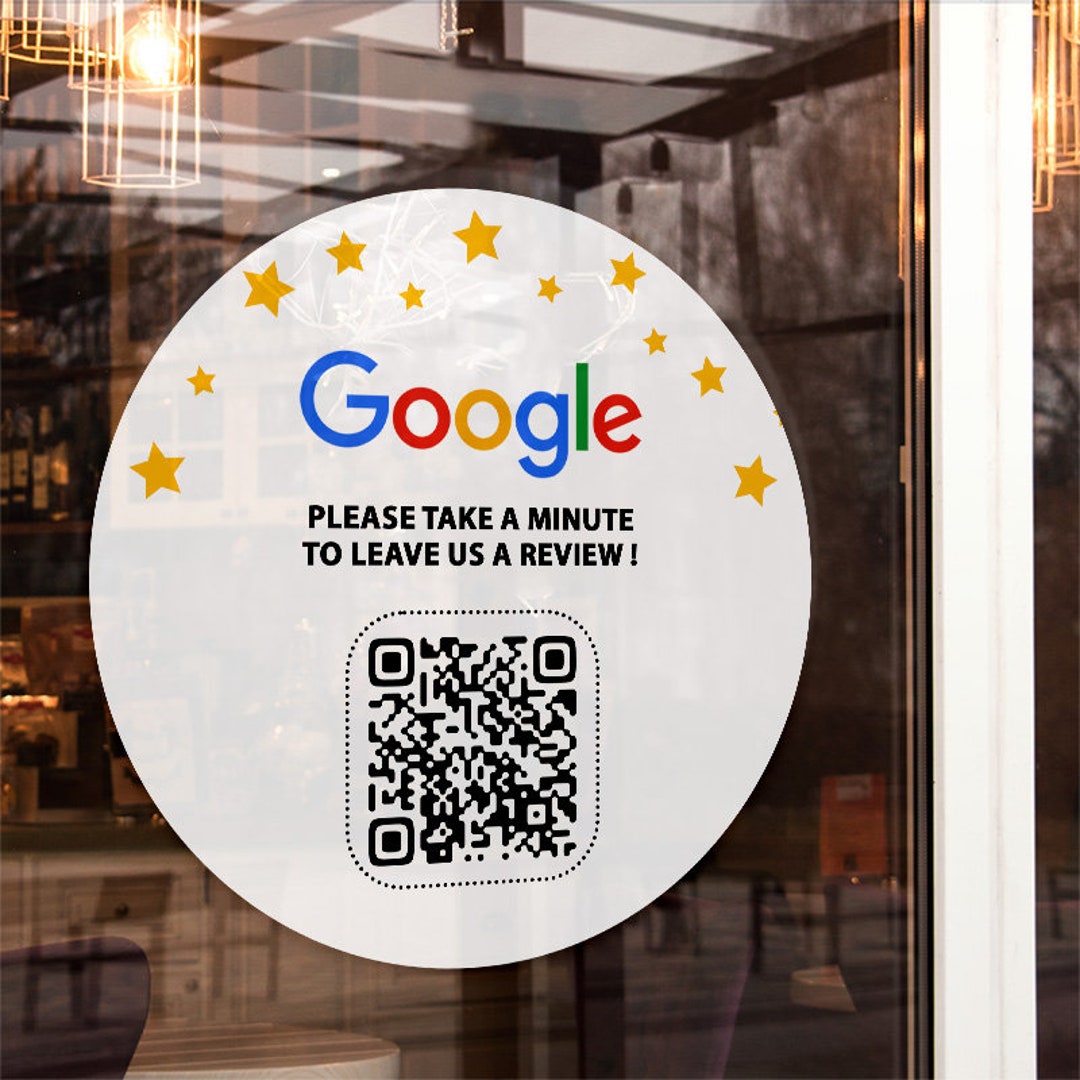 Sticker Avis Google QR Code Sticker for Small Business | Entrepreneur ...