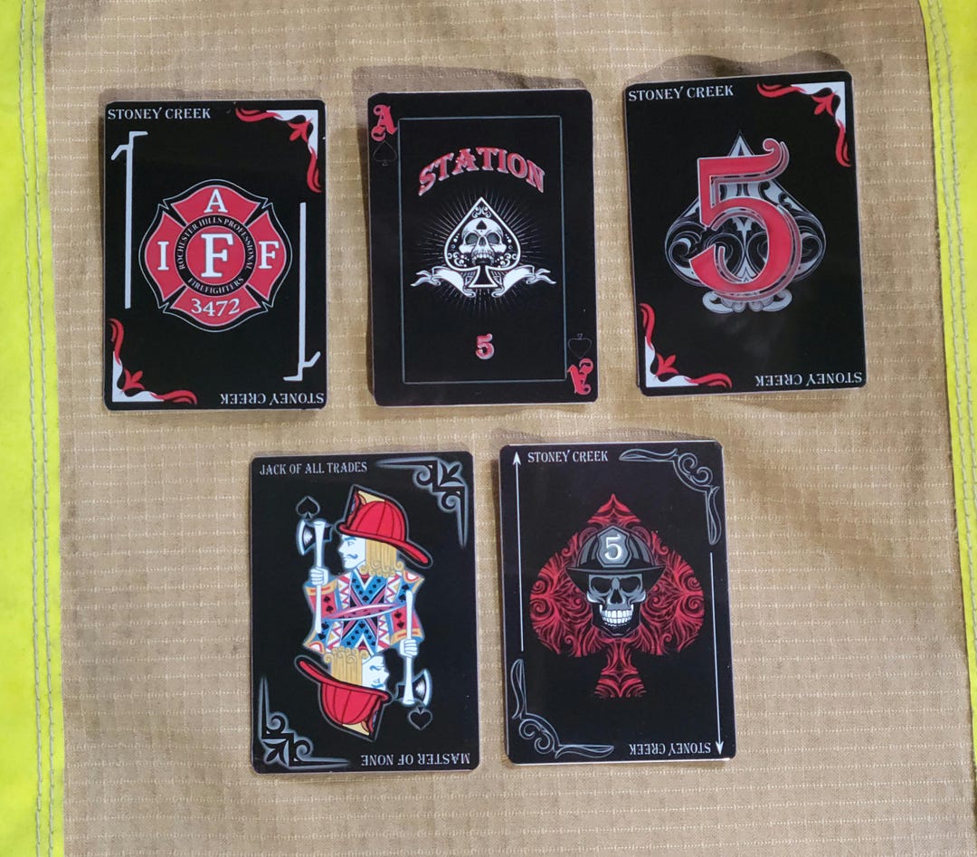 Firefighter Helmet Card: Our Black Series, Heavy Duty Helmet Band or ...