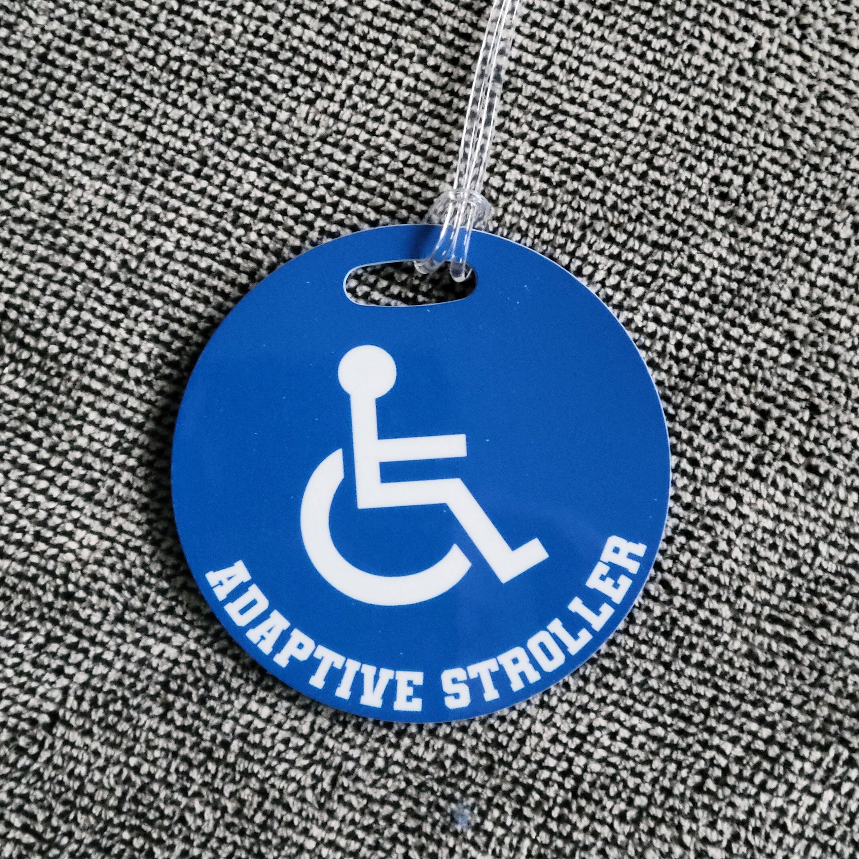 Handicap Medical Tag, Medical Equipment Tag, Stroller Tag, Special ...