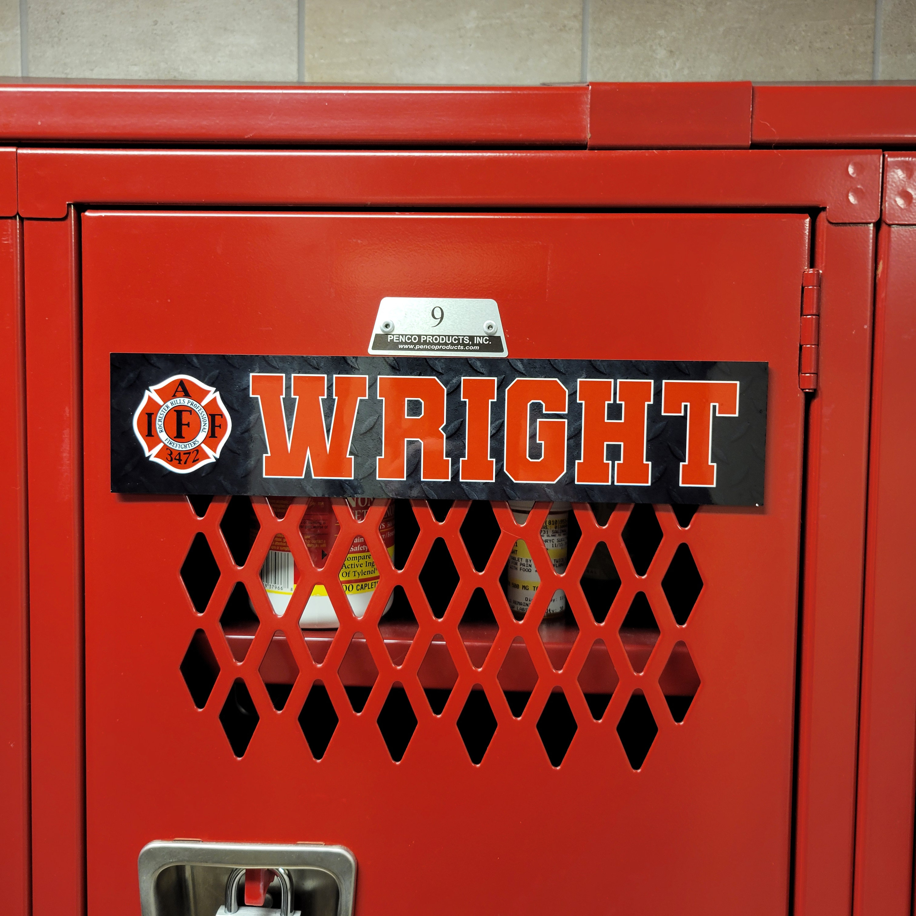 Custom Magnetic Locker Name Plate, Add a Logo for Free. Over 10 ...