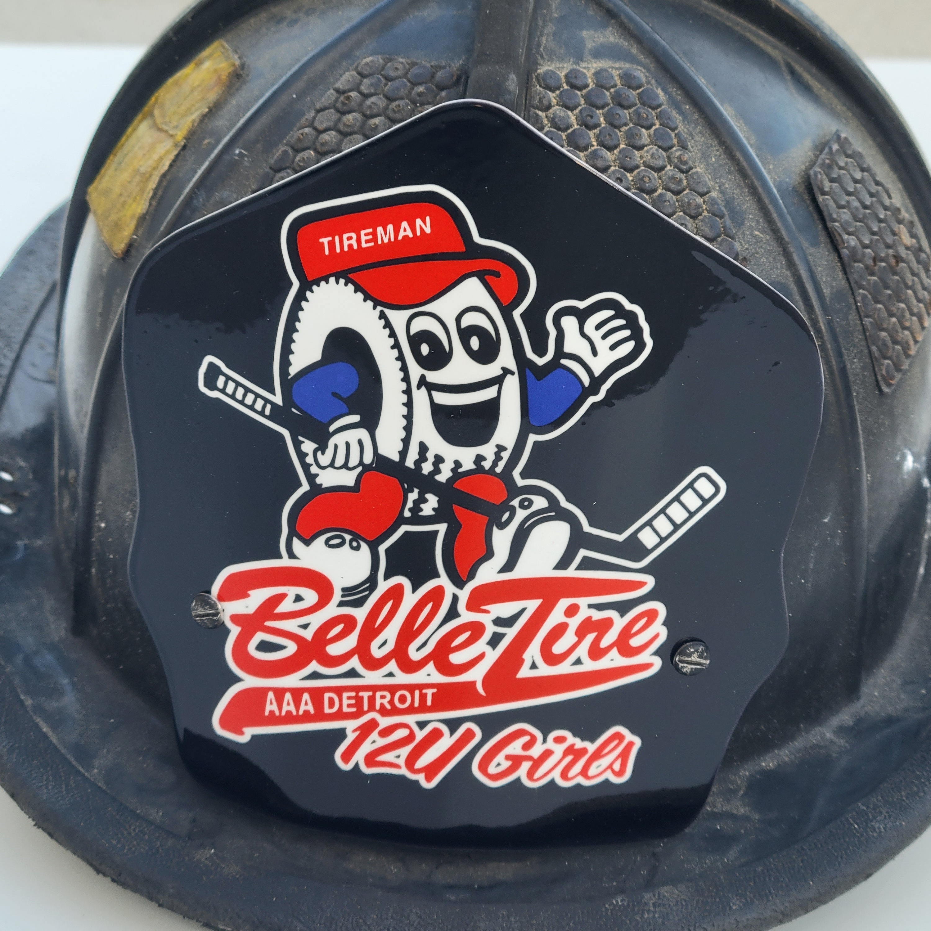 Custom Metal Firefighter Helmet Shield - Etsy