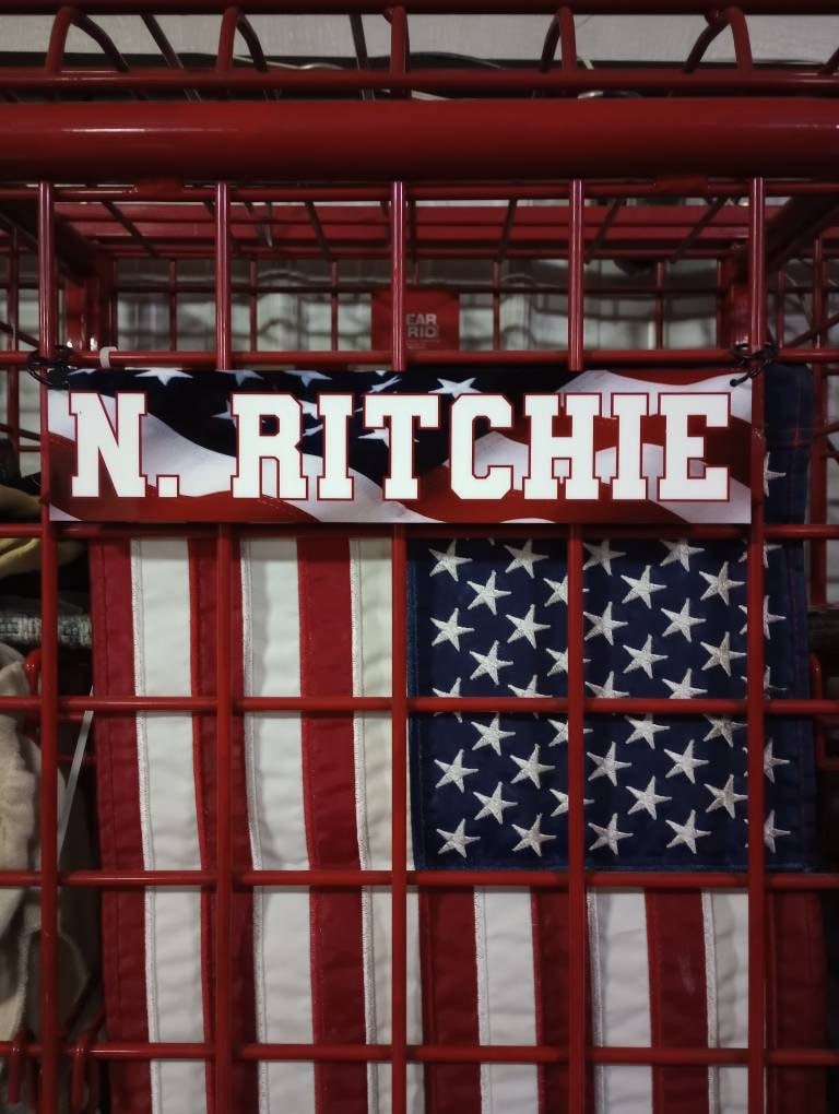 Custom Firefighter Turnout Gear Rack Name Plate: - Etsy