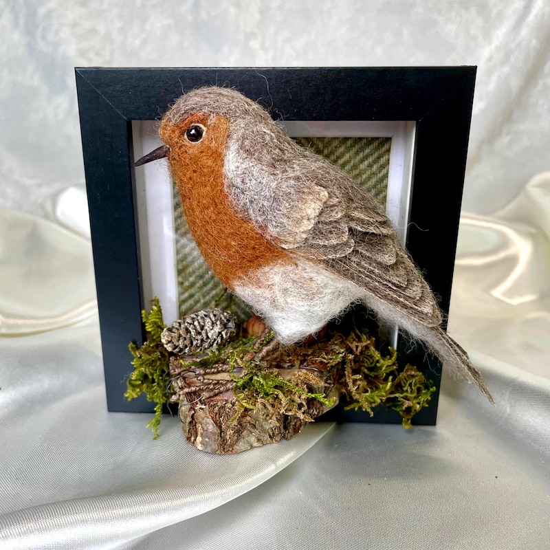 Needle Felted 3d Picture - Etsy UK