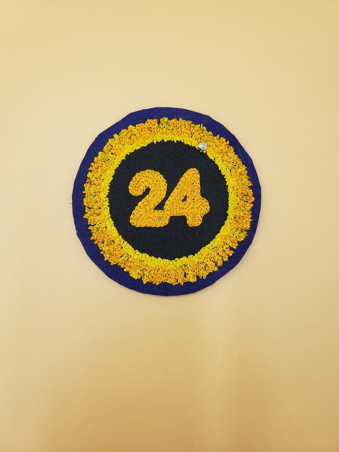 2024 Solar Eclipse With Baileys Bead Chain Stich Embroidery Patch - Etsy