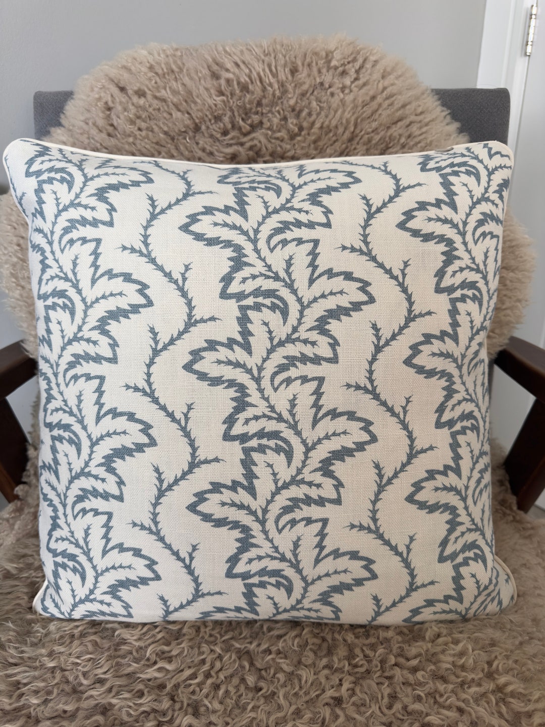 Double-sided Nicky Haslam Cushion - Etsy