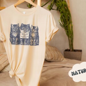 Vintage Cat Shirt, Cat Distribution System Tshirt Victorian Cat Tee ...