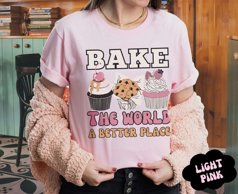 Cupcake Shirt Muffin Tshirt, Pink Cookie Shirt, Pink Cupcake Shirt ...