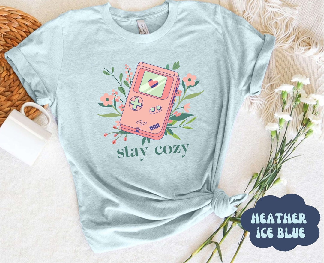 Cute Gamer Shirt Cozy Gamer Tshirt, Cozy Gamer Accessories, Cute Games ...