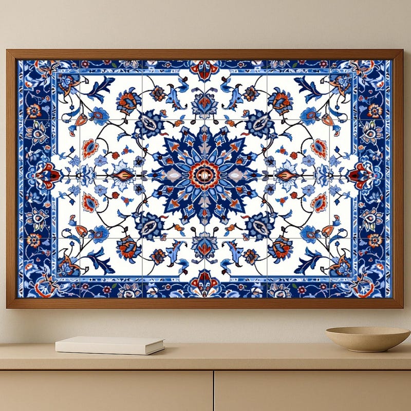 Persian Gardens Tile - Etsy UK