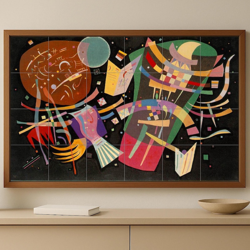 Kandinsky Bathroom Tiles - Etsy