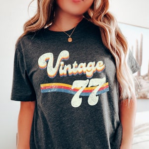 Vintage 77, 1977 Birthday, 1977 Grad, 1977 Anniversary, Birthday Gift ...