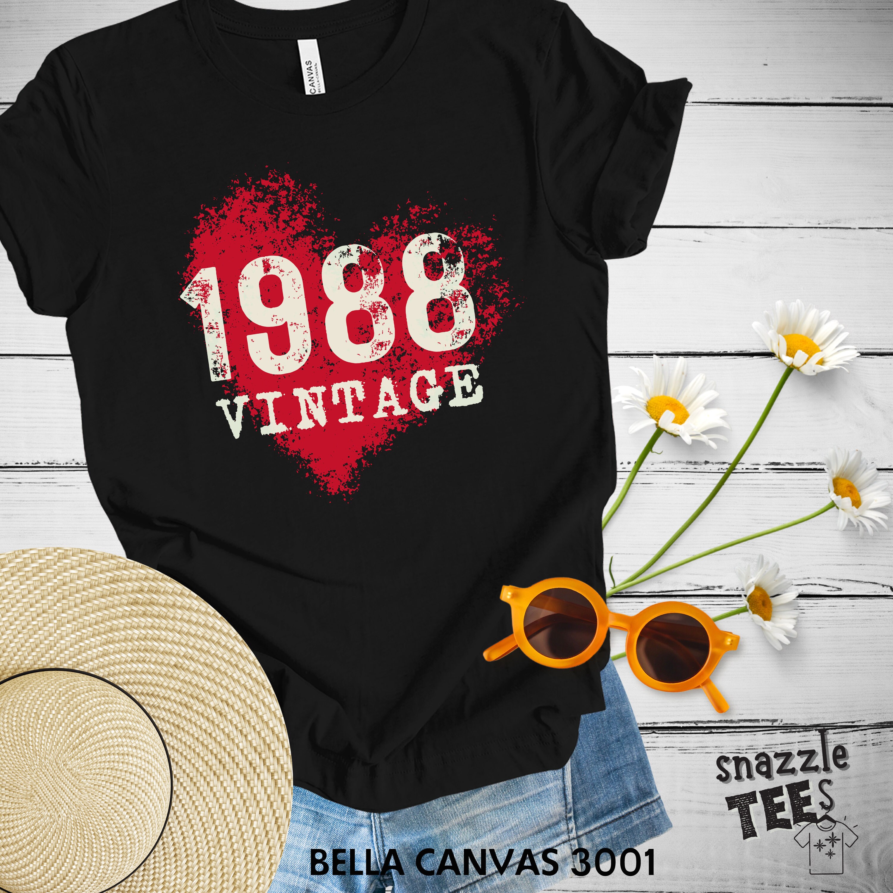 Vintage 88, 1988 Birthday, 1988 Grad, 1988 Anniversary, Birthday Gift ...