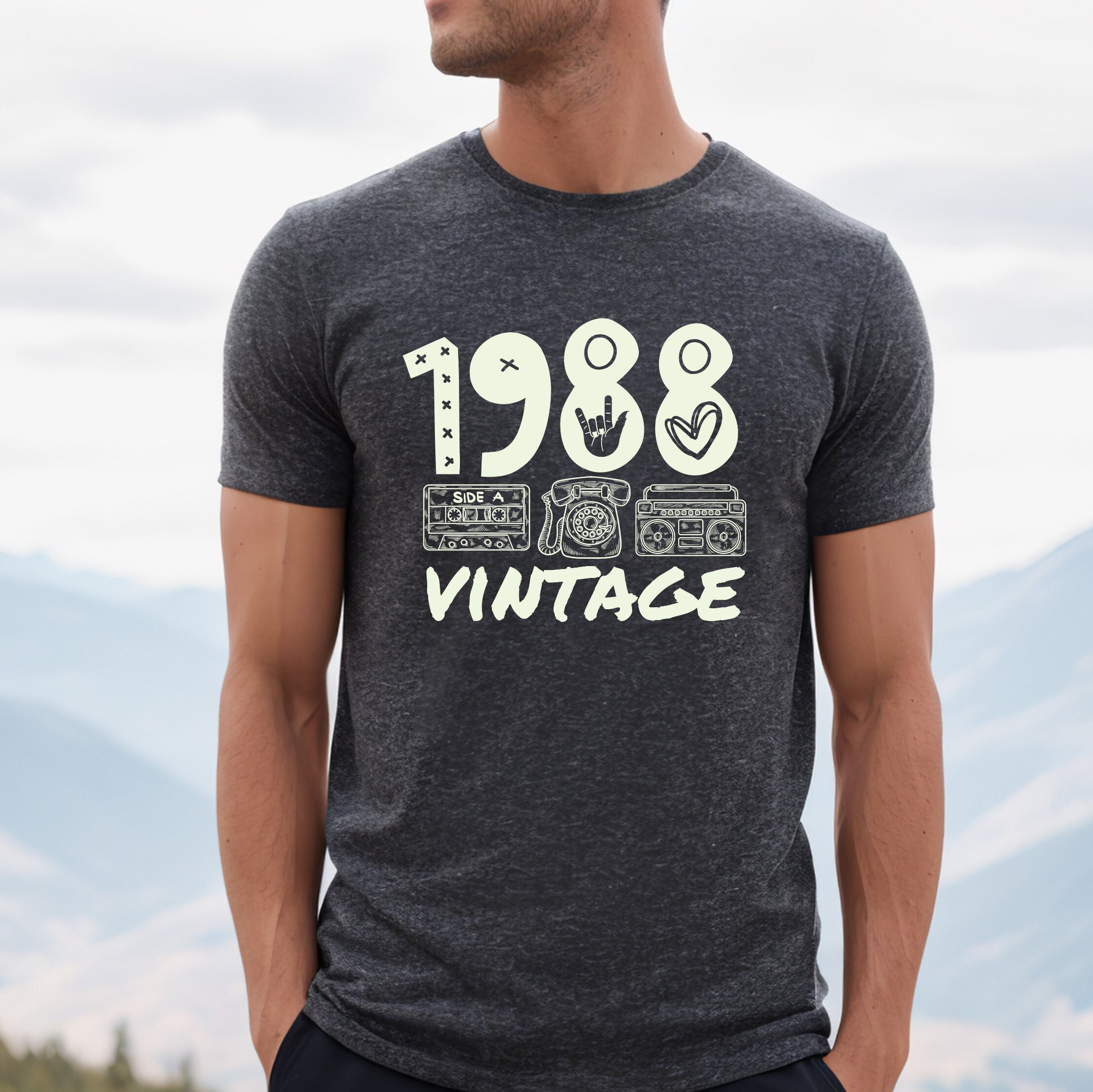 Vintage 88, 1988 Birthday, 1988 Grad, 1988 Anniversary, Birthday Gift ...