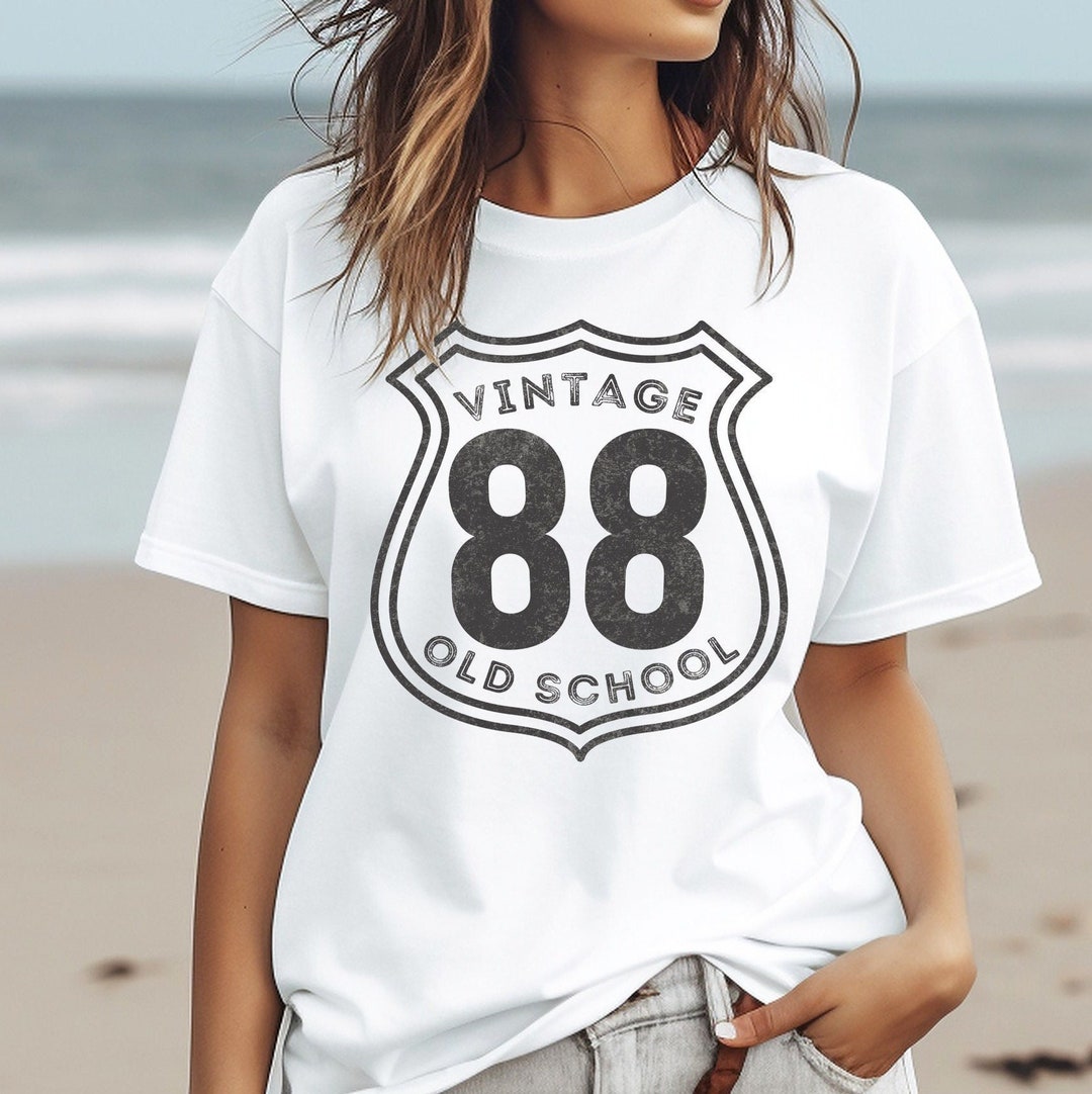 Vintage 88, 1988 Birthday, Old School, 1988 Grad, 1988 Anniversary ...