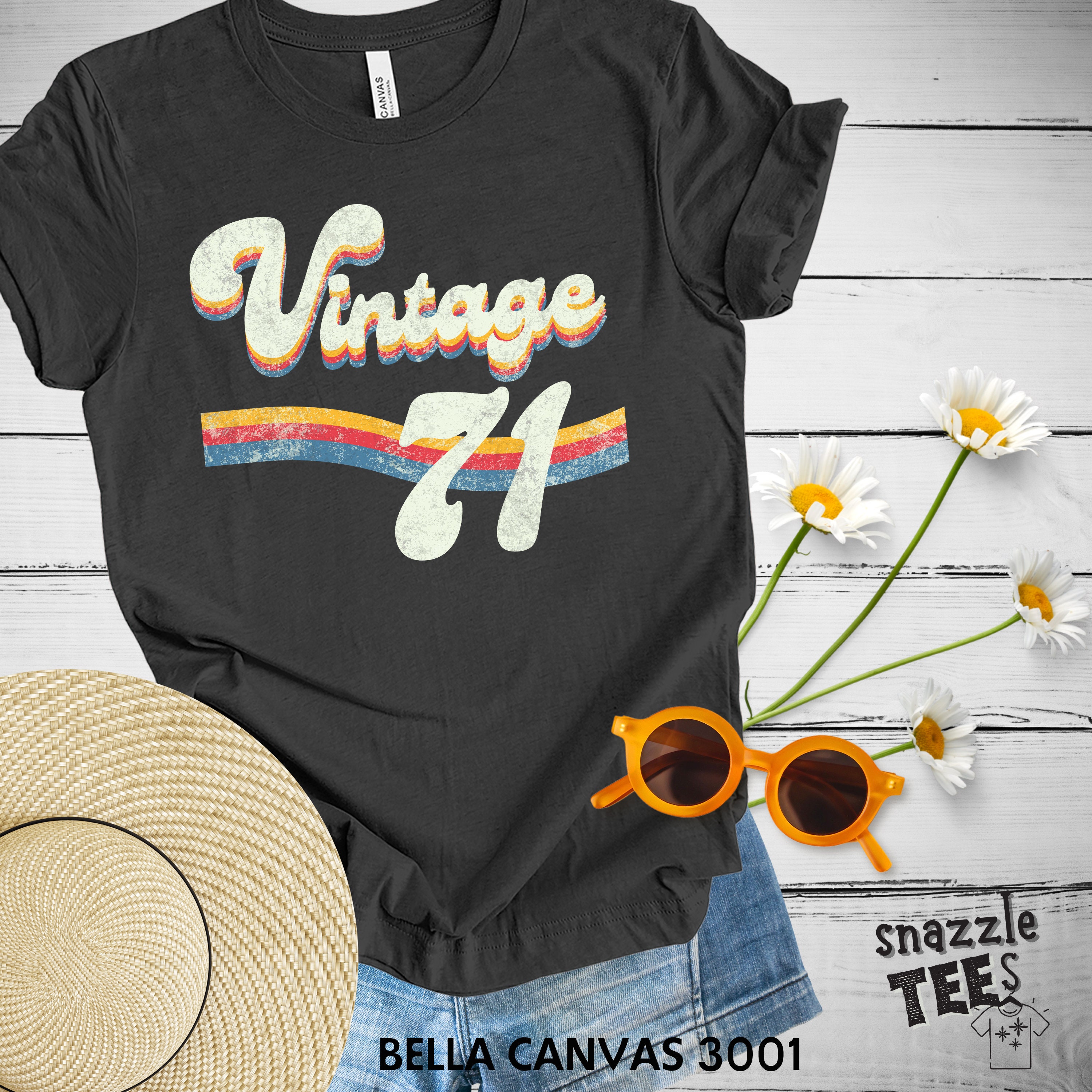 Vintage 71 1971 Birthday 1971 Grad 1971 Anniversary - Etsy