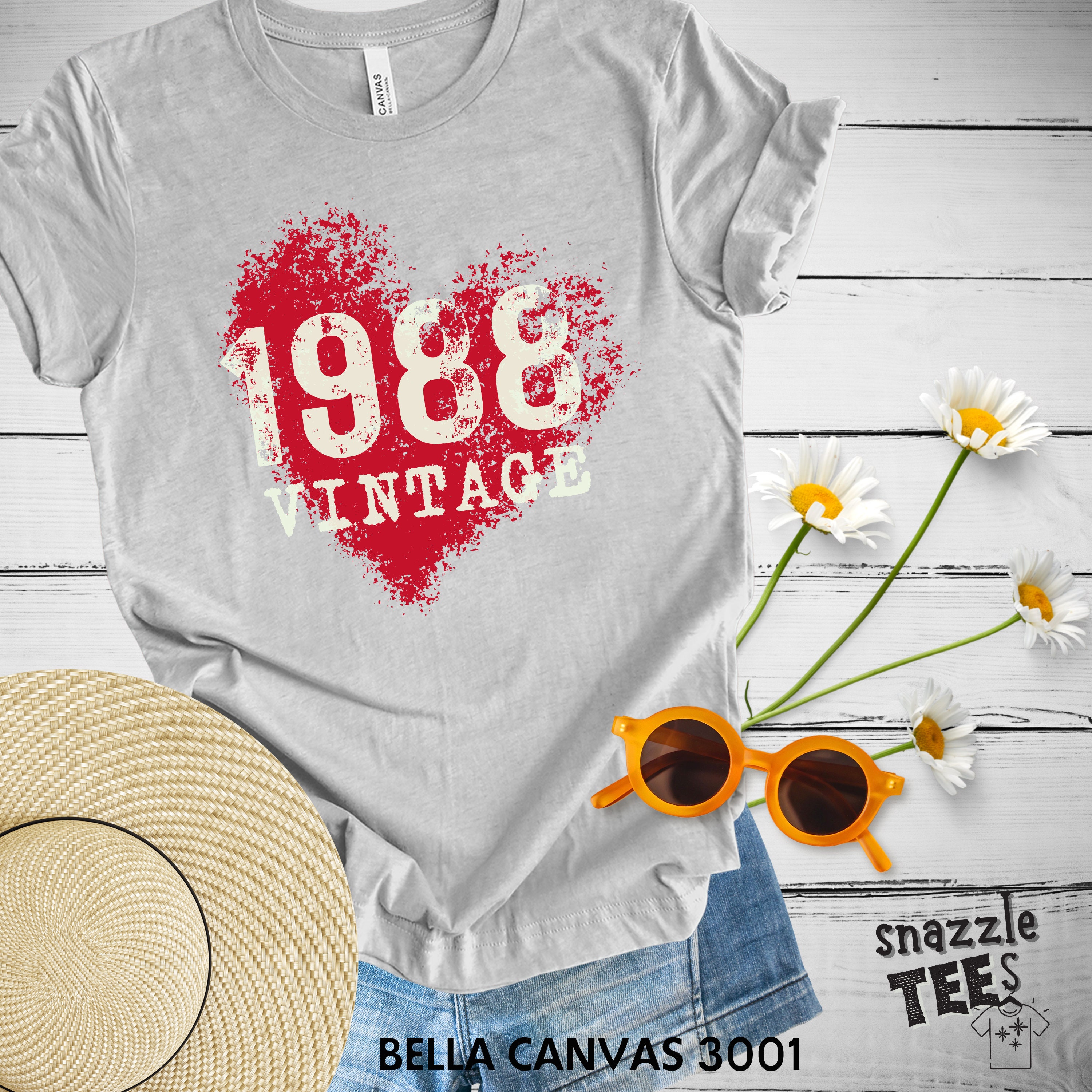 Vintage 88, 1988 Birthday, 1988 Grad, 1988 Anniversary, Birthday Gift ...