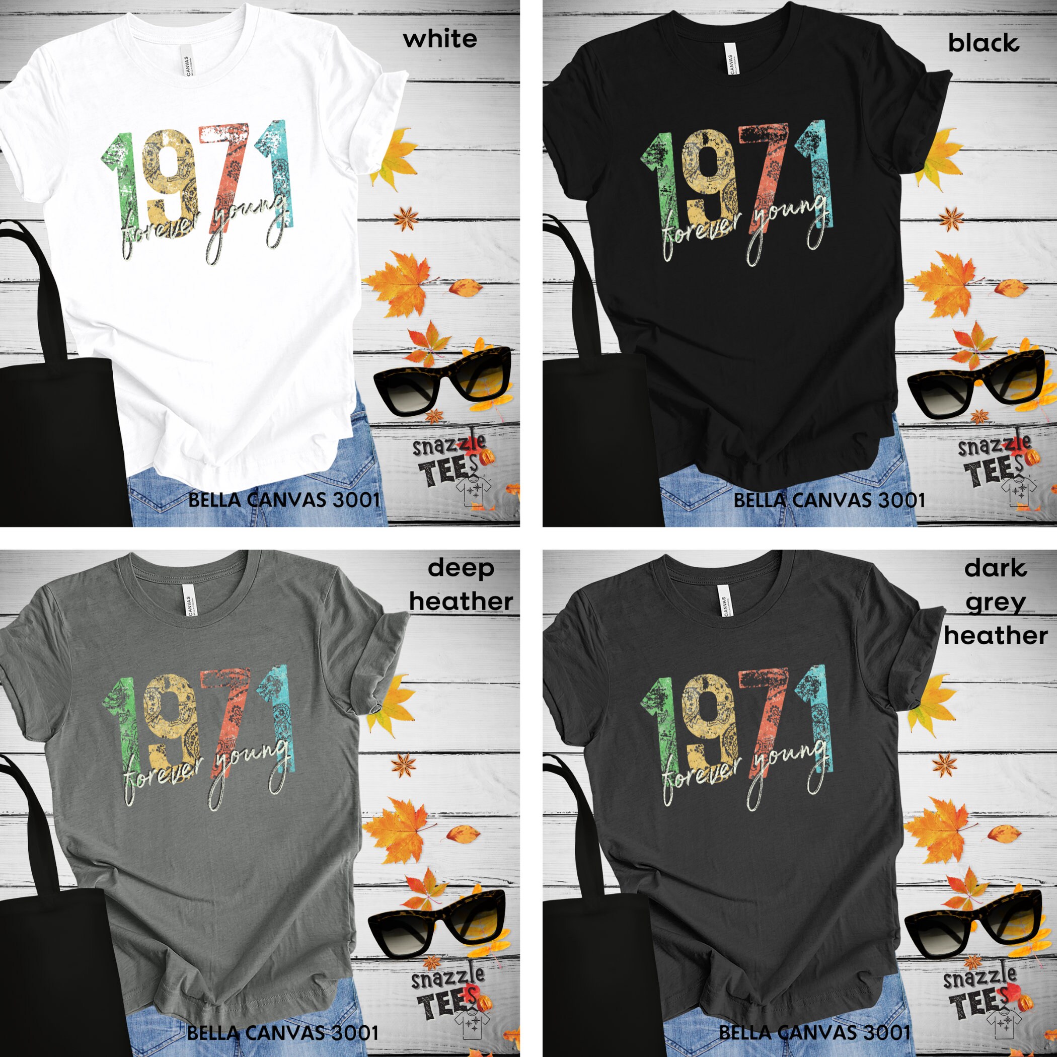 1971 Forever Young, Bandana, 1971 Birthday, 1971 Grad, 1971 Anniversary ...