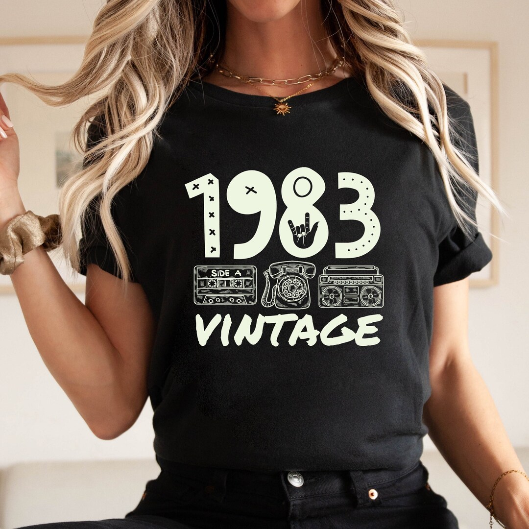 Vintage 83, 1983 Birthday, 1983 Grad, 1983 Anniversary, Birthday Gift ...
