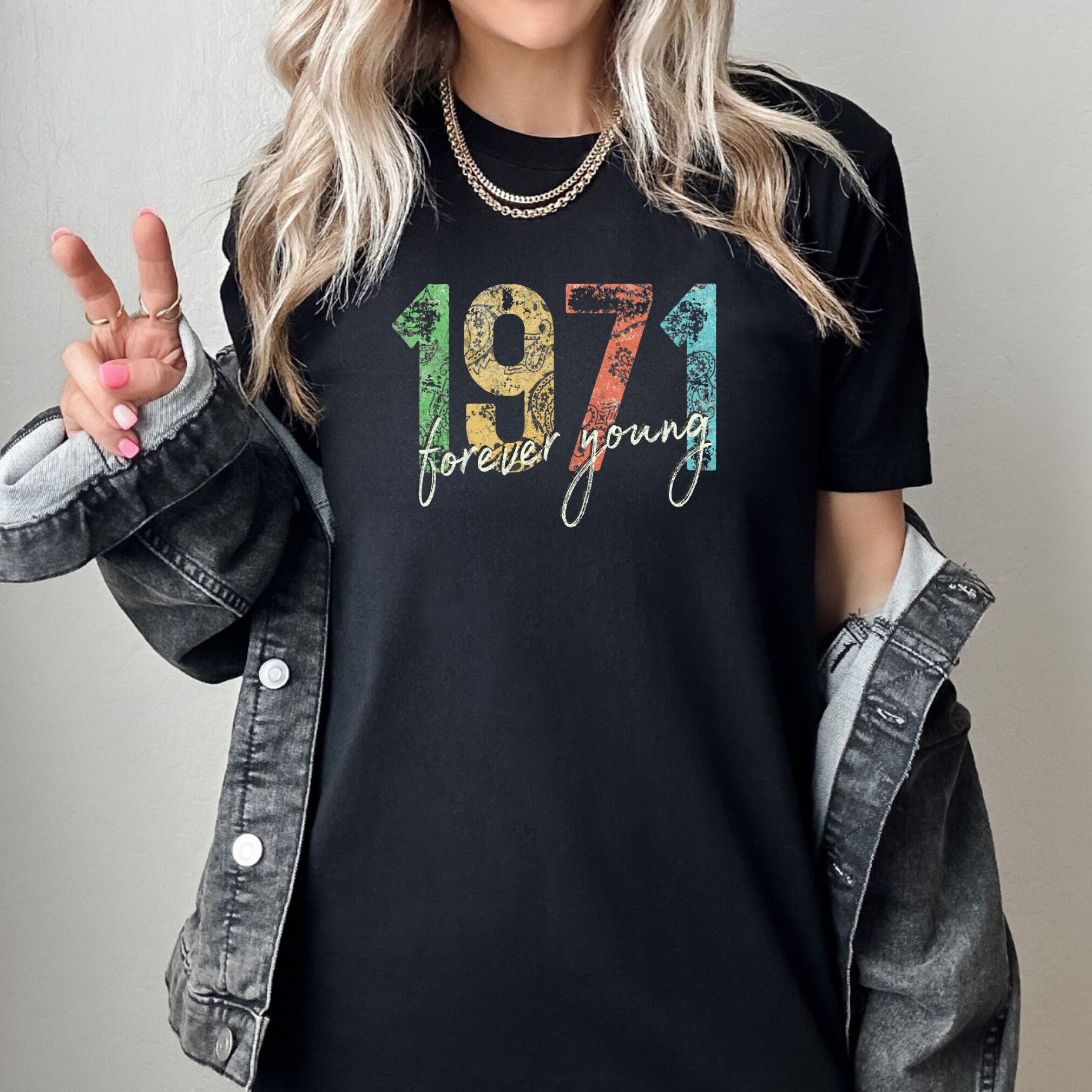 1971 Forever Young, Bandana, 1971 Birthday, 1971 Grad, 1971 Anniversary ...