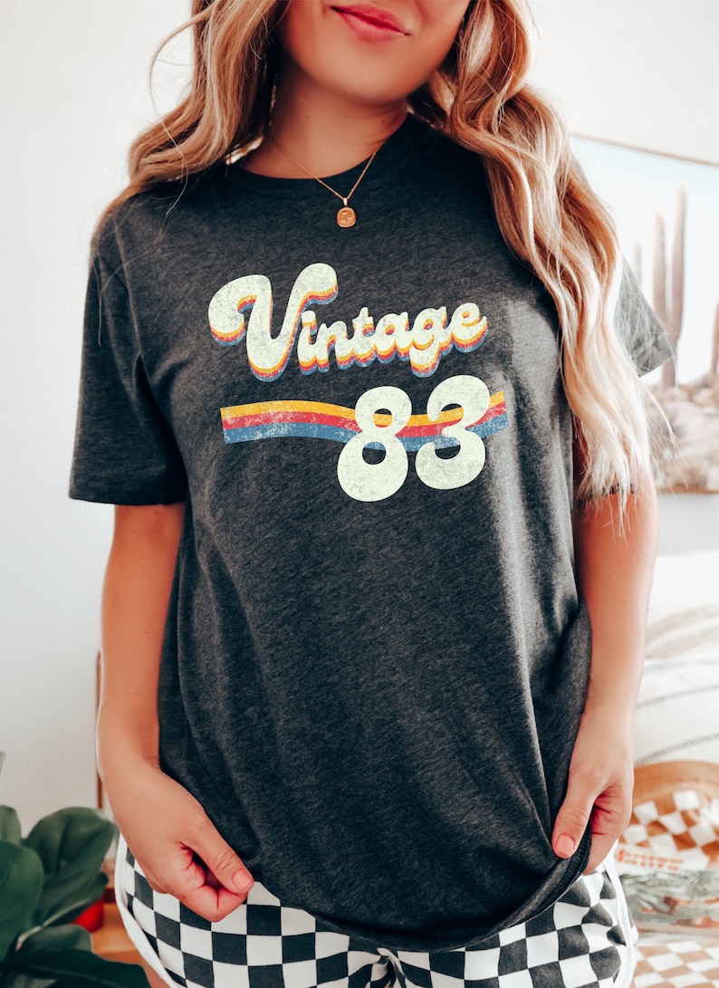 Vintage 83, 1983 Birthday, 1983 Grad, 1983 Anniversary, Birthday Gift ...