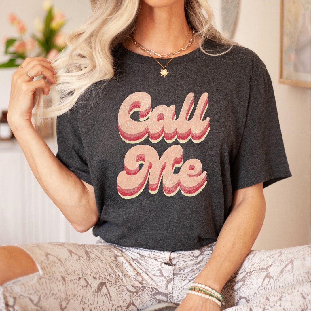 Call Me Retro Tee 80s Vibe 80s Music Vintage Gen X 80s - Etsy