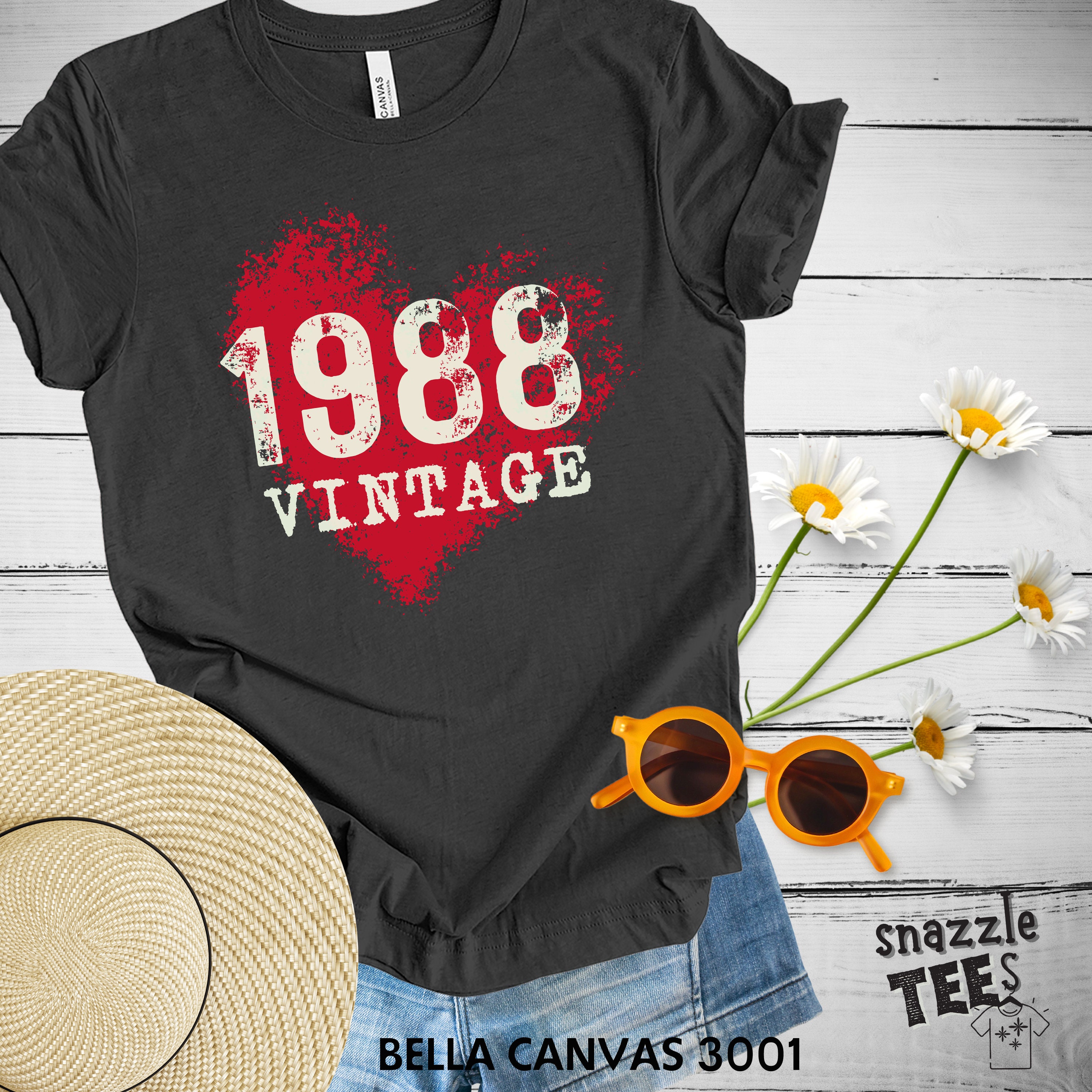 Vintage 88, 1988 Birthday, 1988 Grad, 1988 Anniversary, Birthday Gift ...
