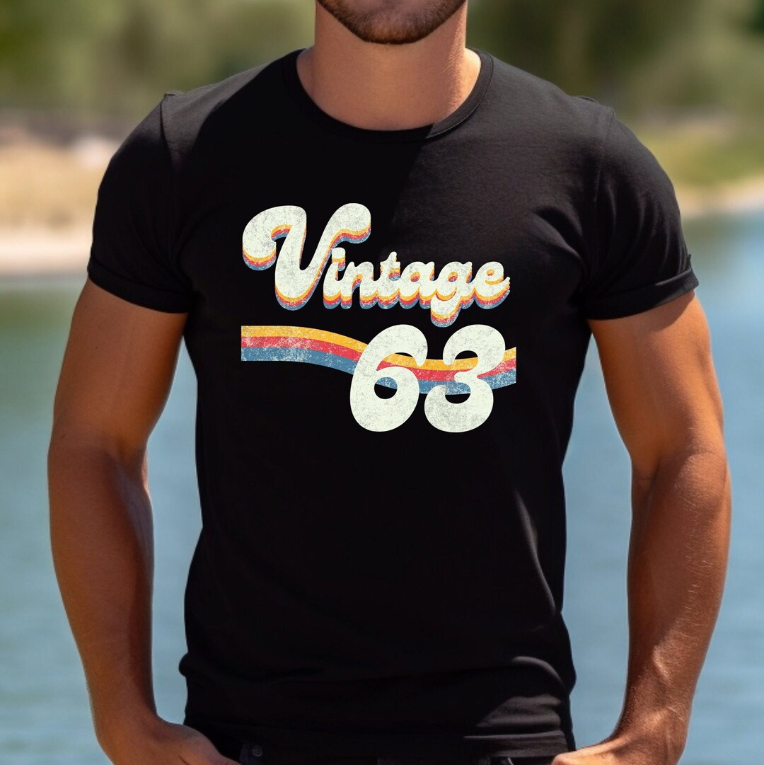 Vintage 63, 1963 Birthday, 1963 Grad, 1963 Anniversary, Birthday Gift ...