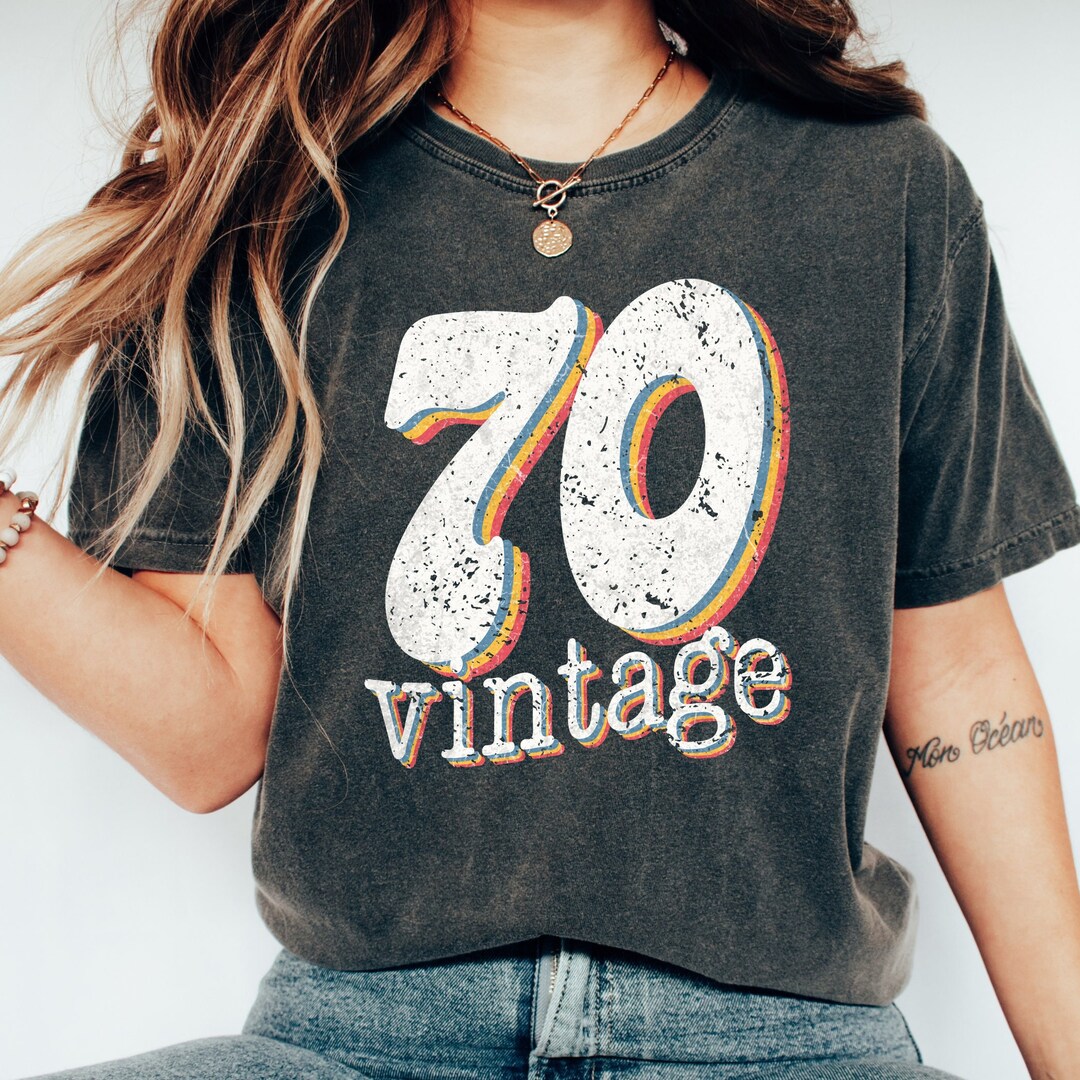 Vintage 70, 70th Birthday, 1970 Grad, Anniversary, Reunion, Born 1970 ...