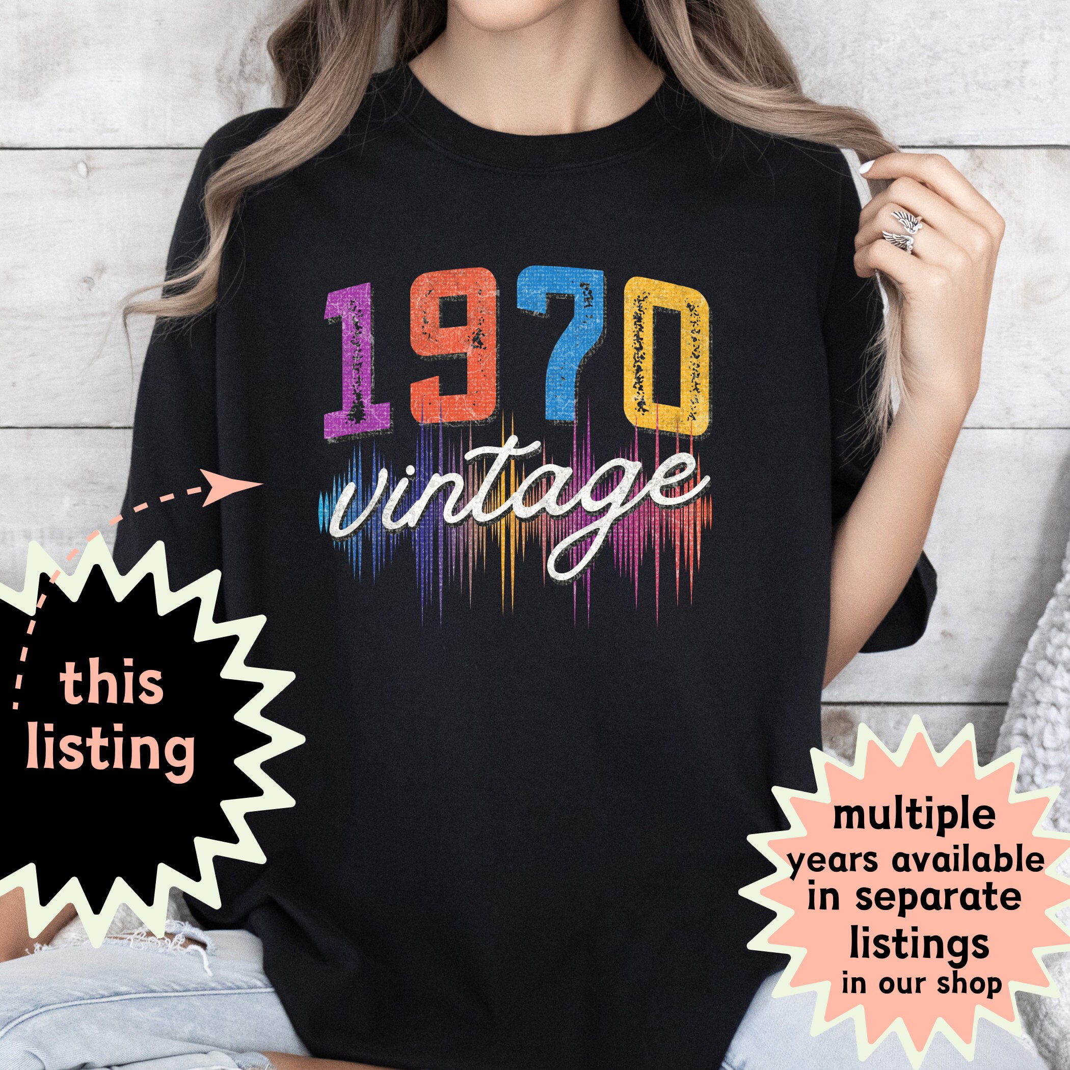 Vintage 1970, 1970 Birthday, Graduation, Anniversary Gift, Reunion ...