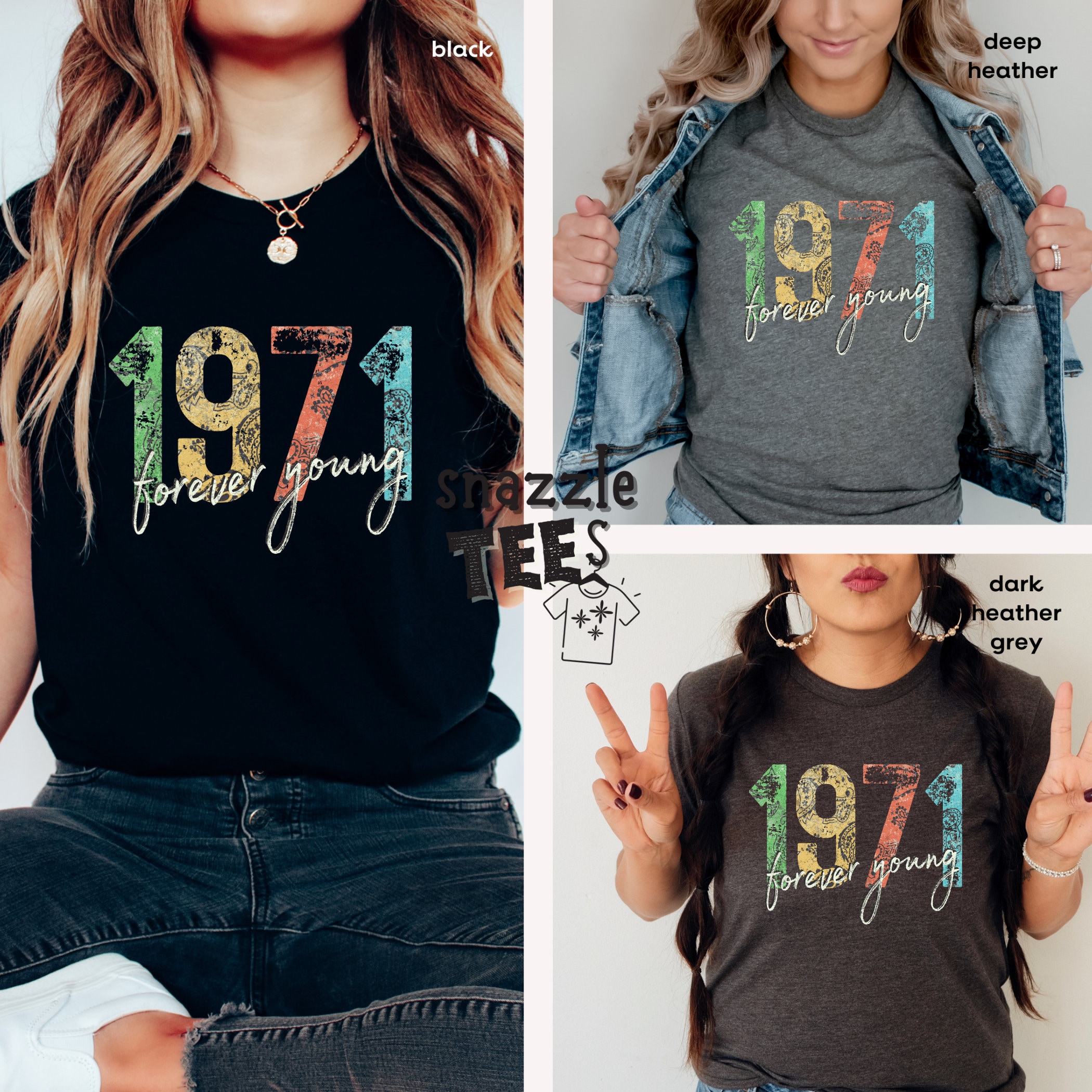 1971 Forever Young, Bandana, 1971 Birthday, 1971 Grad, 1971 Anniversary ...