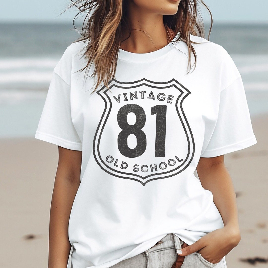 Vintage 81 1981 Birthday Old School 1981 Grad 1981 - Etsy