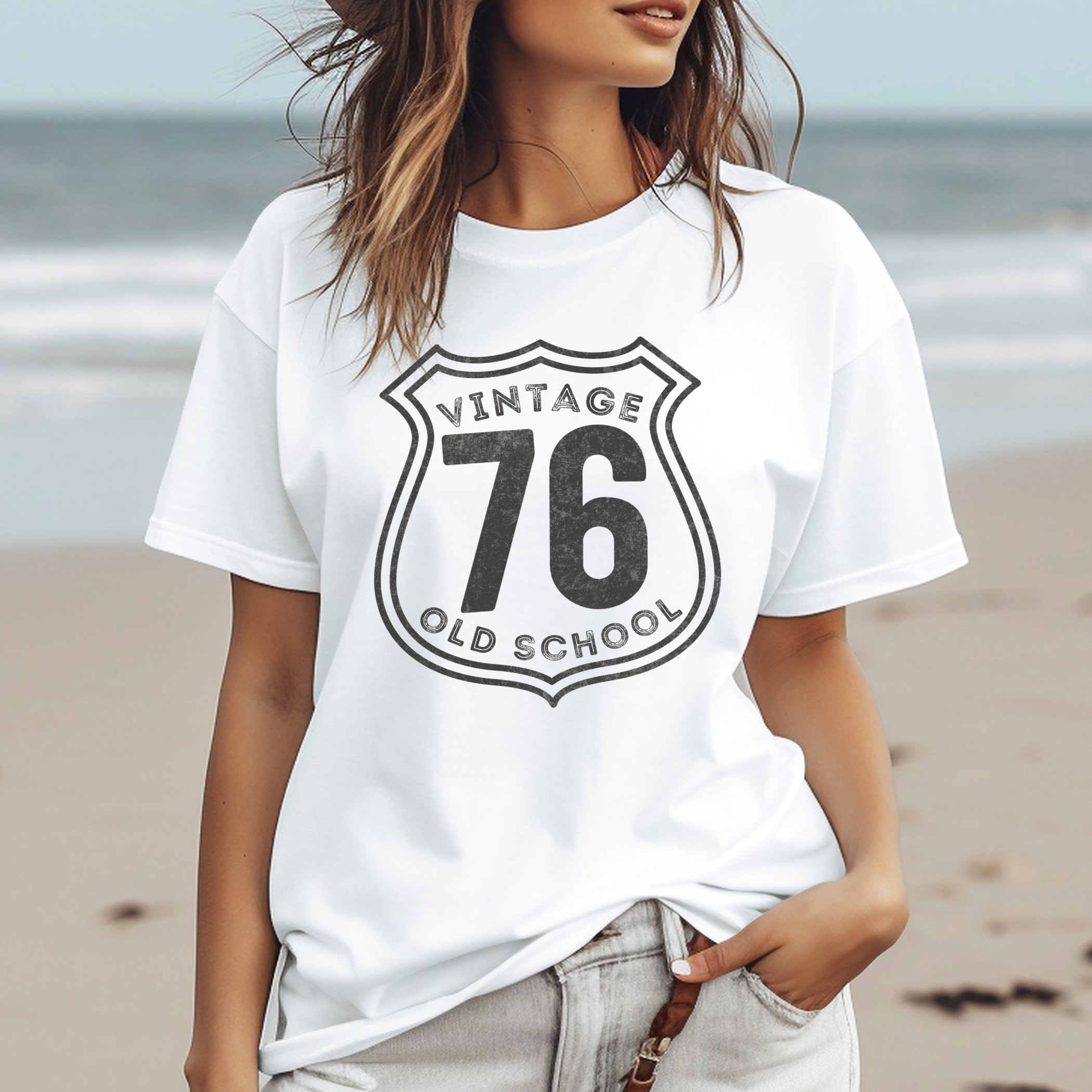 Vintage 76, 1976 Birthday, Old School, 1976 Grad, 1976 Anniversary ...