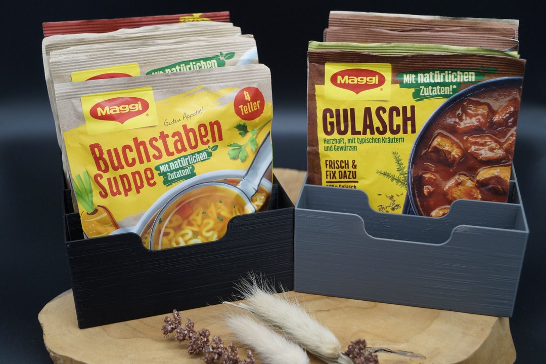 Aufbewahrungsbox für Maggi Fix Tüten und Knorr Fix Tüten - Etsy.de