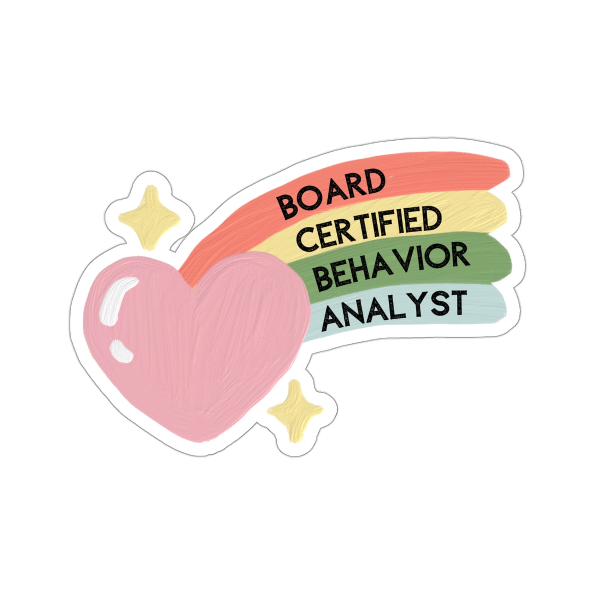 BCBA Behavior Analyst Sticker, Laptop Sticker, BCBA Sticker, ABA ...