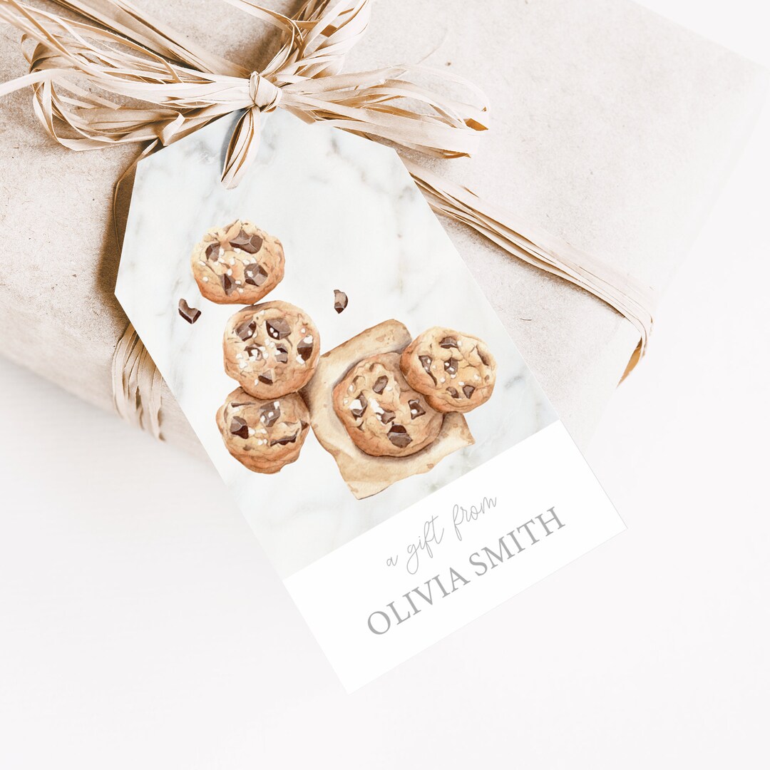 Elegant Cookie Labels: 20-piece Set for Packaging, Gifts, and Homemade ...