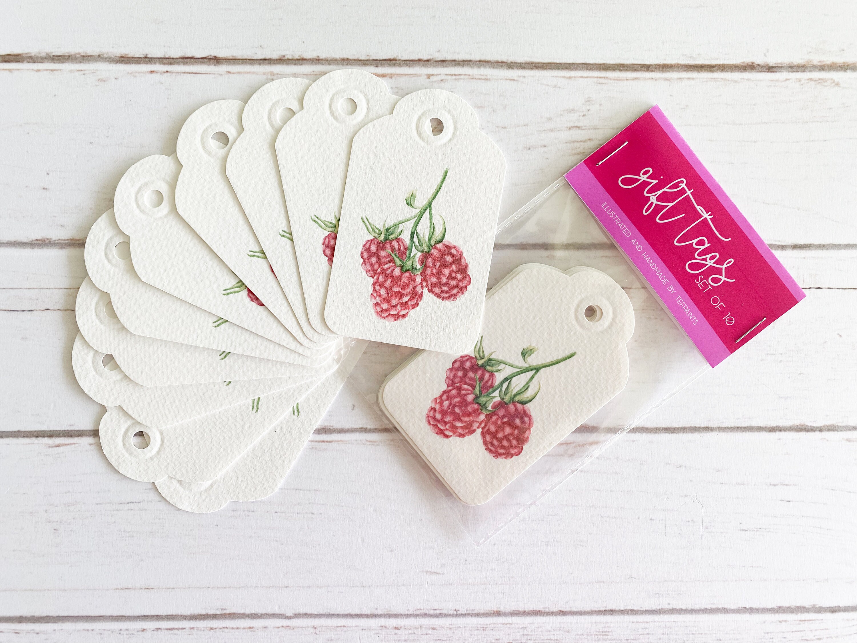 Cute Stationary / Raspberry Gift Tags / Set of 20 / Jam Labels - Etsy