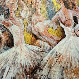 Ballerina Painting Original Artwork Painting With Ballerina Modern ...
