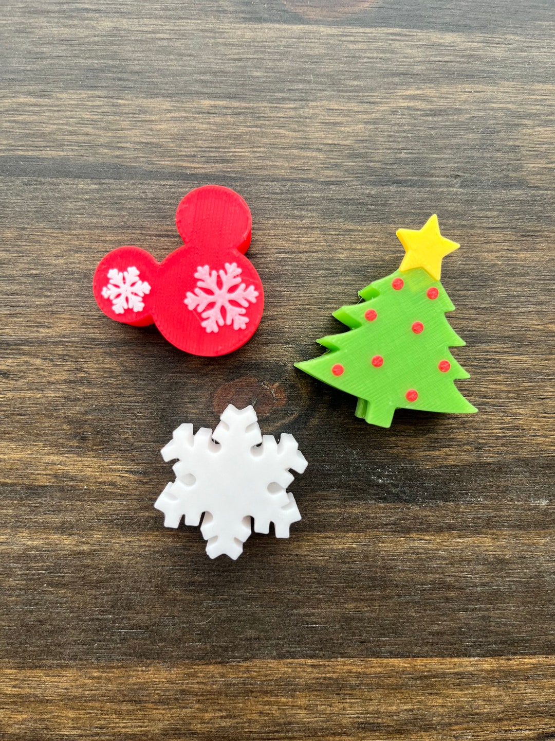 Holiday Themed Straw Charms - for Standard Size Straws - 3D Printed - Etsy
