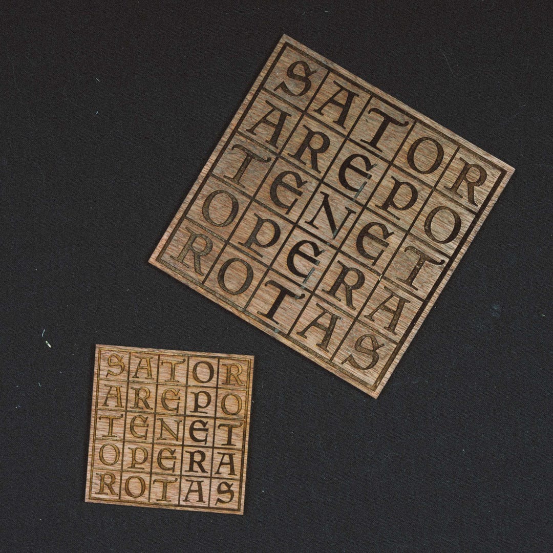 Sator Rotas Square - Etsy