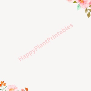 Printable 100 Page Floral Daily Journal - Etsy