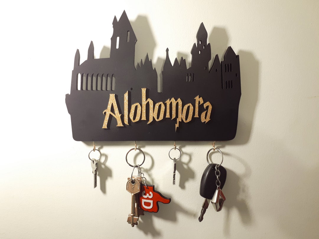 Harry Potter Alohomora Keychain - Etsy