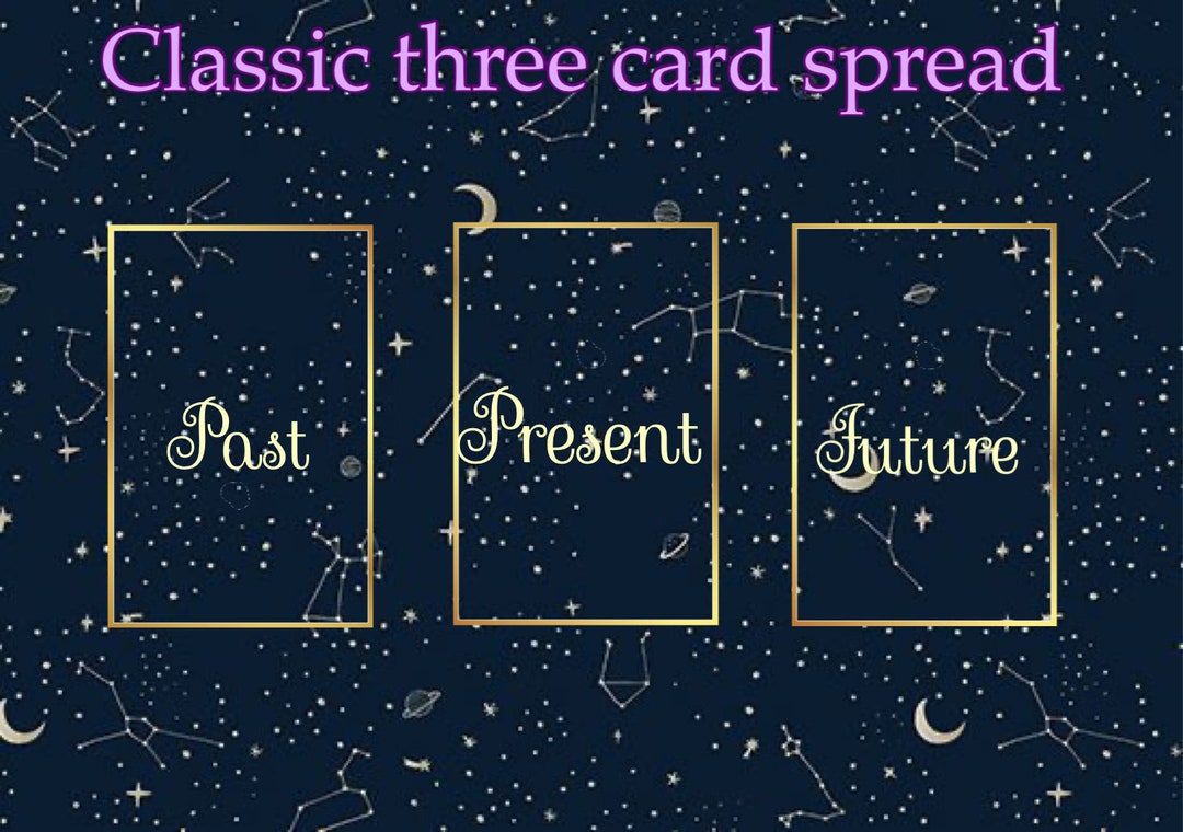 Classic Past Present Future Tarot Card Reading - Etsy