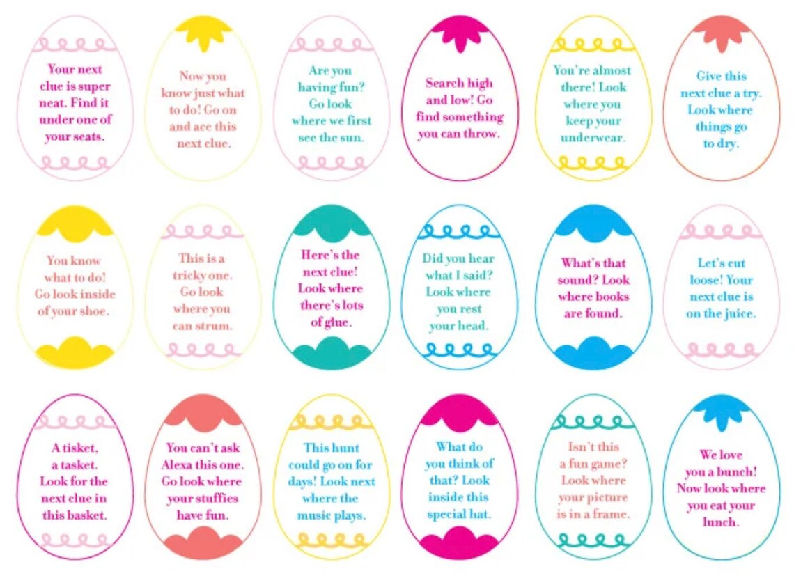 Easter Egg Hunt! - Etsy