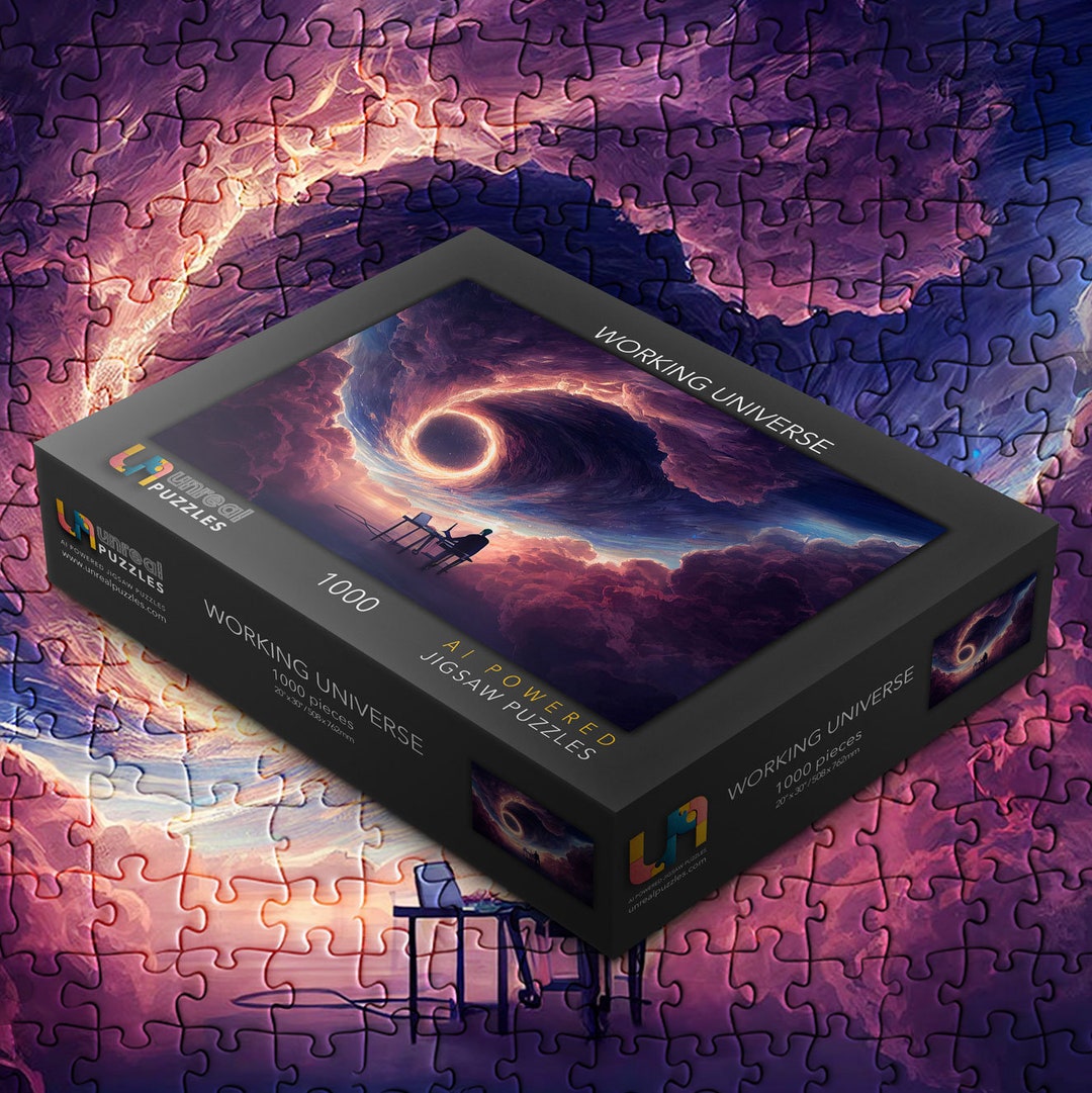 Unreal Puzzles working Universe 1000 Pieces AI Powered Puzzle Free ...