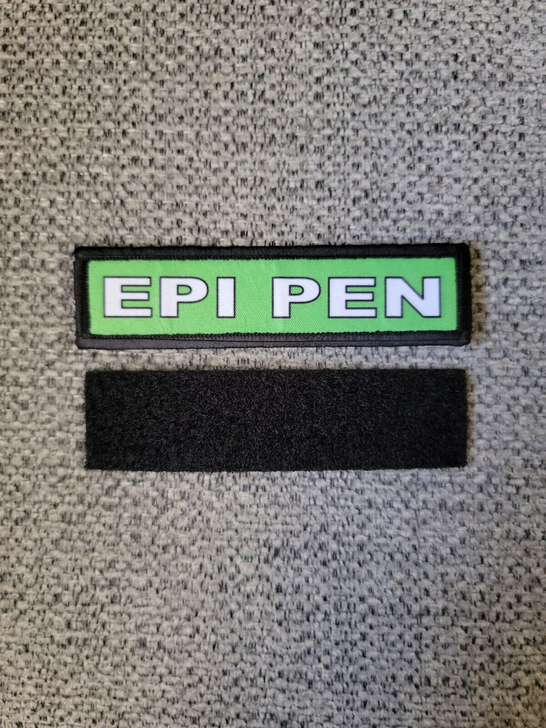 EPI PEN Green White First Aid Kit Bag 1x4 IFAK Patch W/ Hook - Etsy