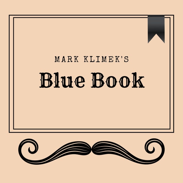 Mark K Blue Book - Etsy
