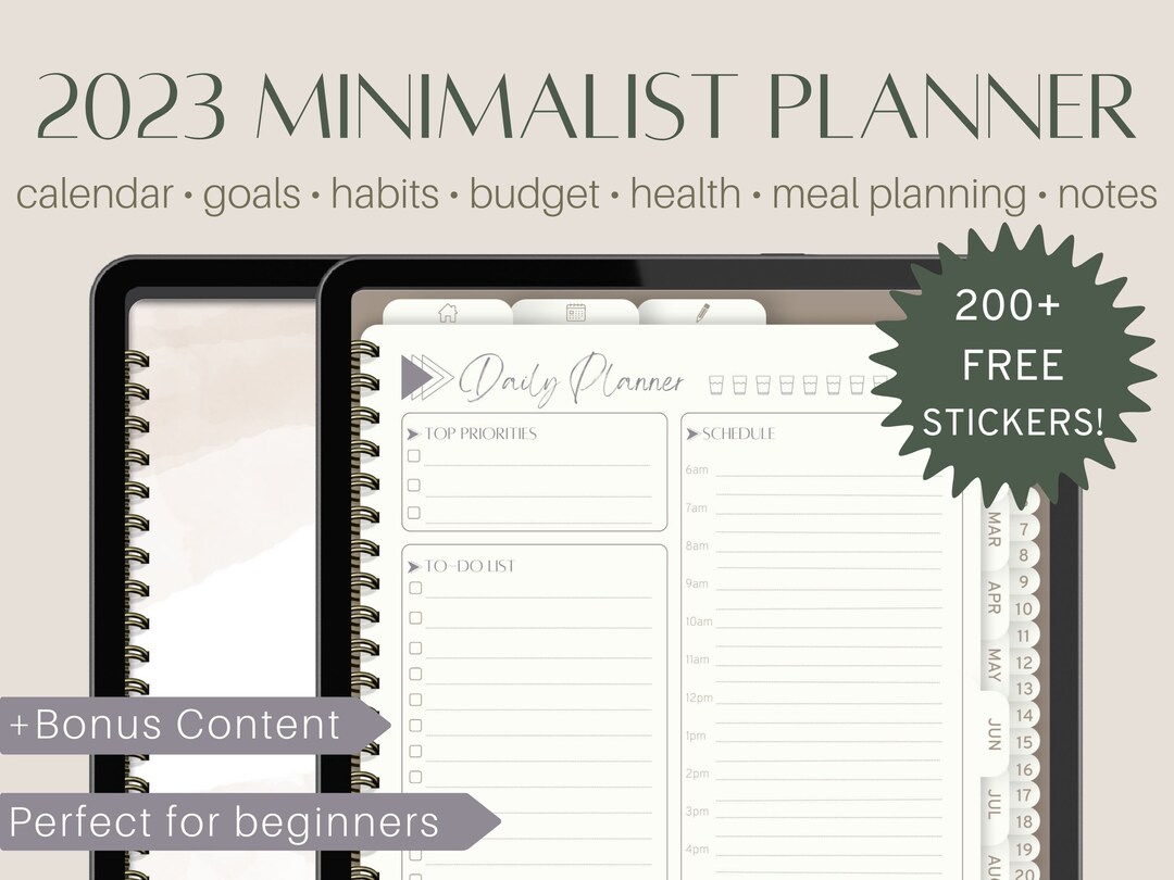 Digital Planner, Clean Girl Aesthetic, Digital Planner 2023, Budget ...
