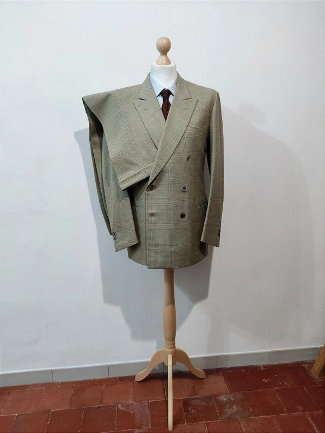 Bespoke Double Breasted Suit - Etsy